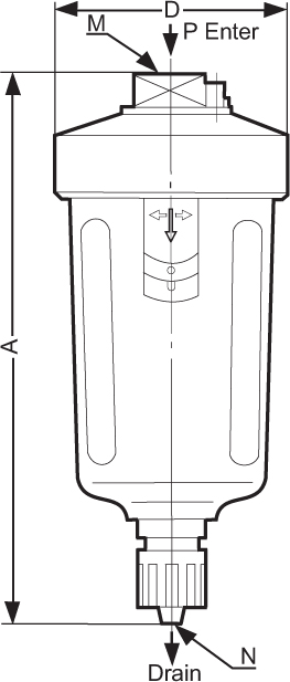 A400 Series "Drop Leg" Automatic Drains On M & M Rogness Equipment Co.